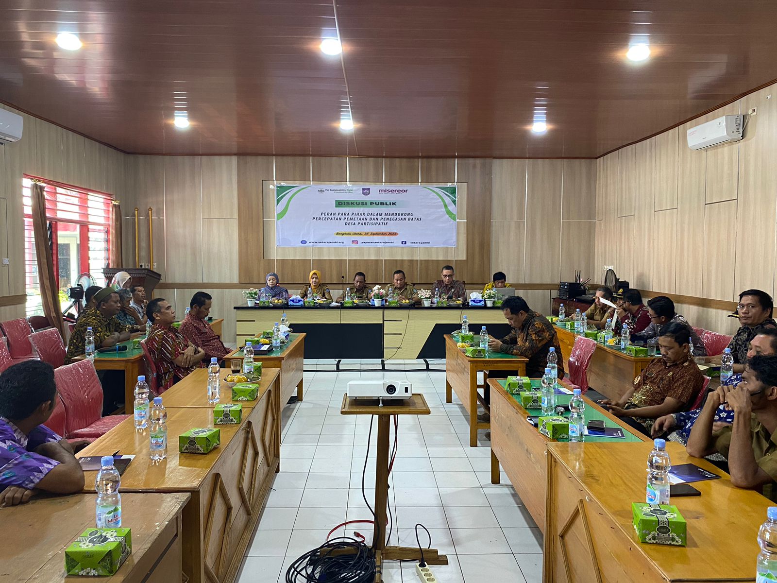 Diskusi Publik Percepatan Penetapan Batas Desa Partisipatif Di Bengkulu ...